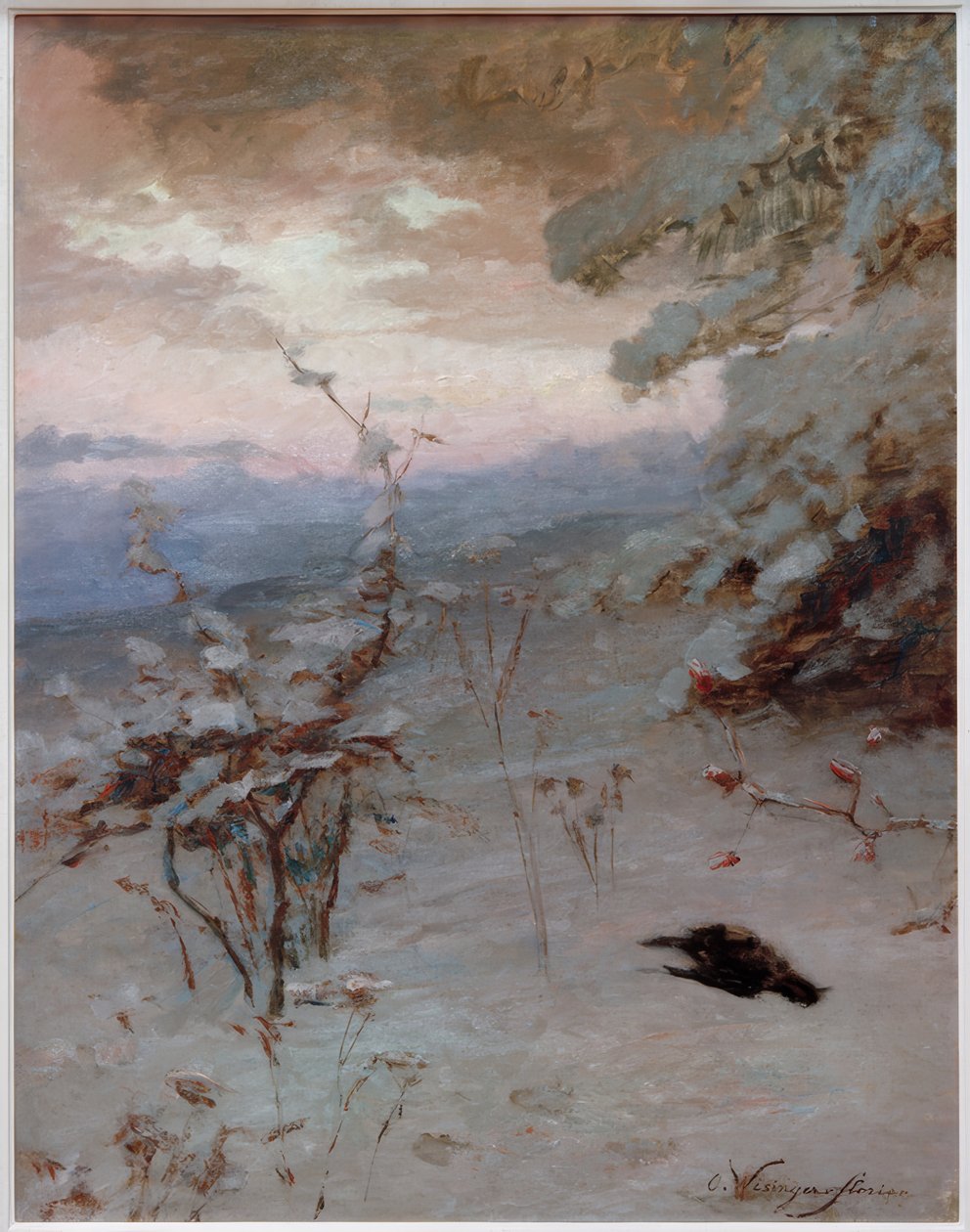 Winter by Olga Wisinger Florian: Buy fine art print