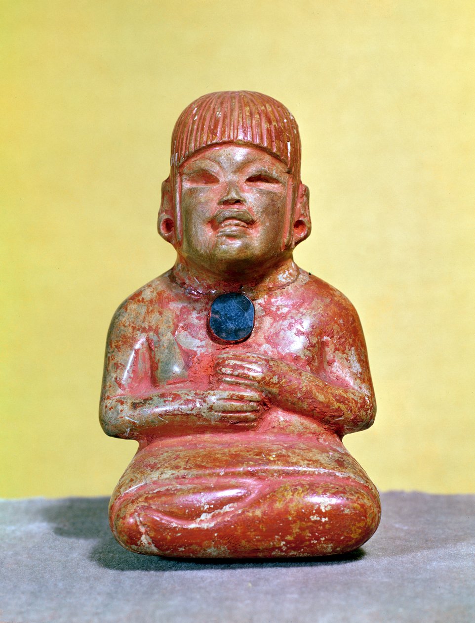 Seated Figure, Possibly One of the Earliest Representations of the God ...