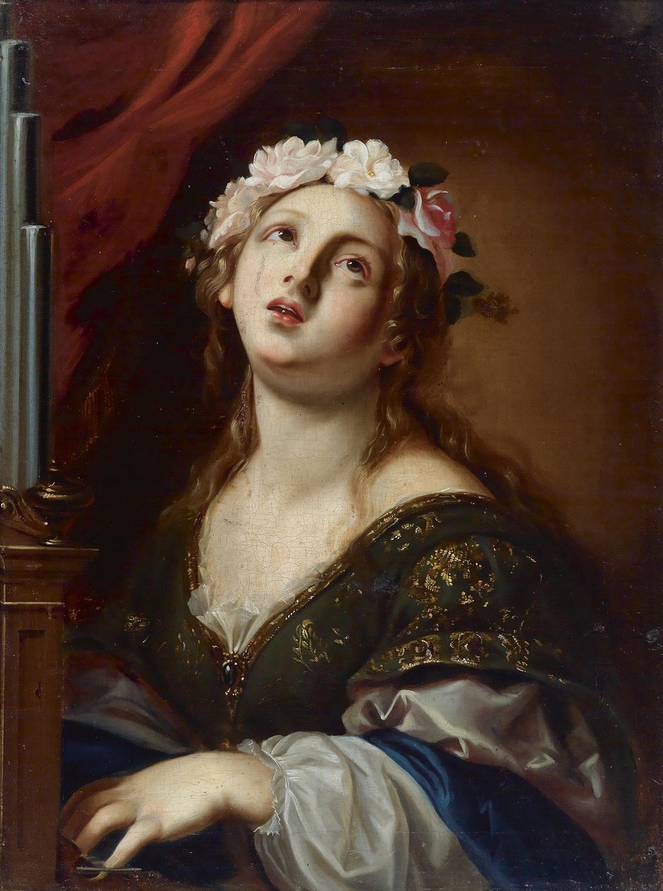 Saint Cecilia by Onorio Marinari: Buy fine art print