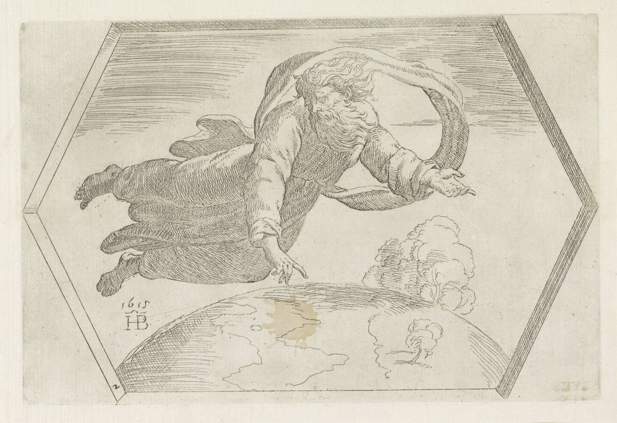 Creation of Heaven and Earth (Paintings in the Loggia of Raphael)