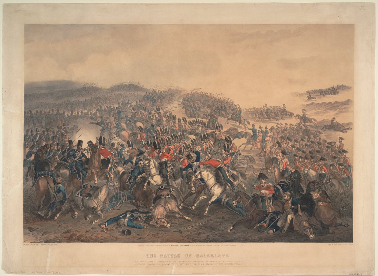 The Battle of Balaclava on 25 October 1854, 1855