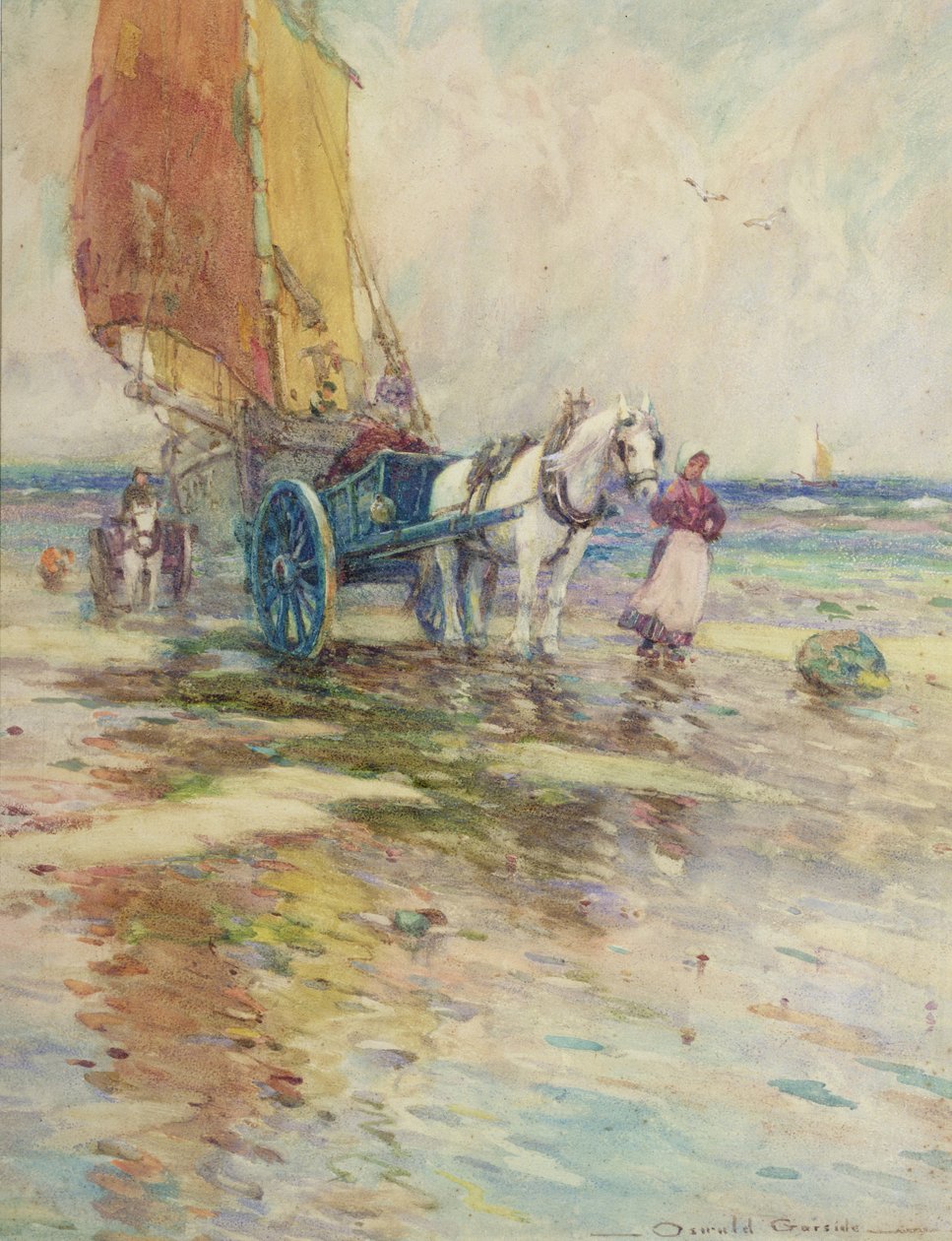On the Beach by Oswald Garside: Buy fine art print