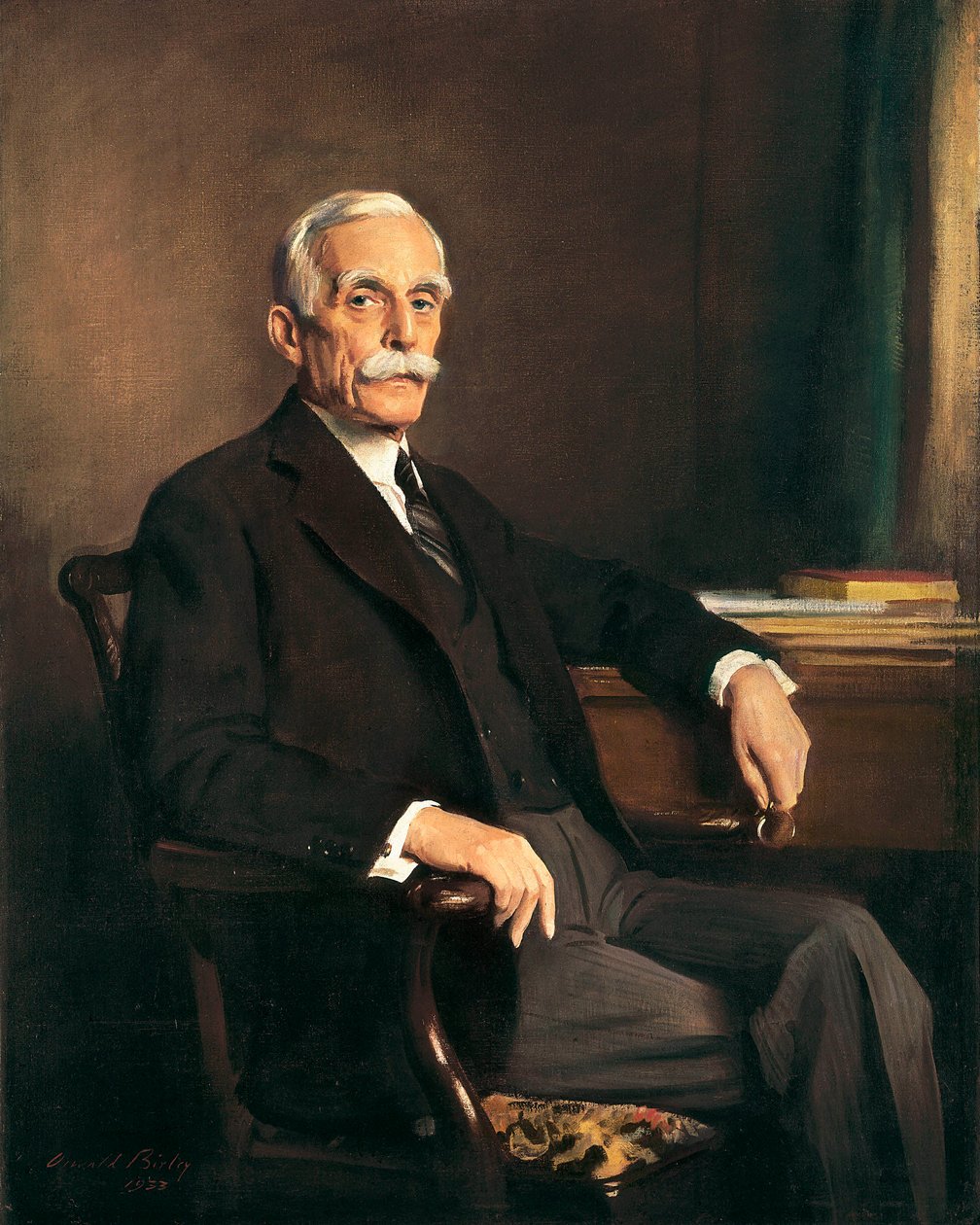 Portrait of W. Andrew by Oswald Hornby Joseph Birley