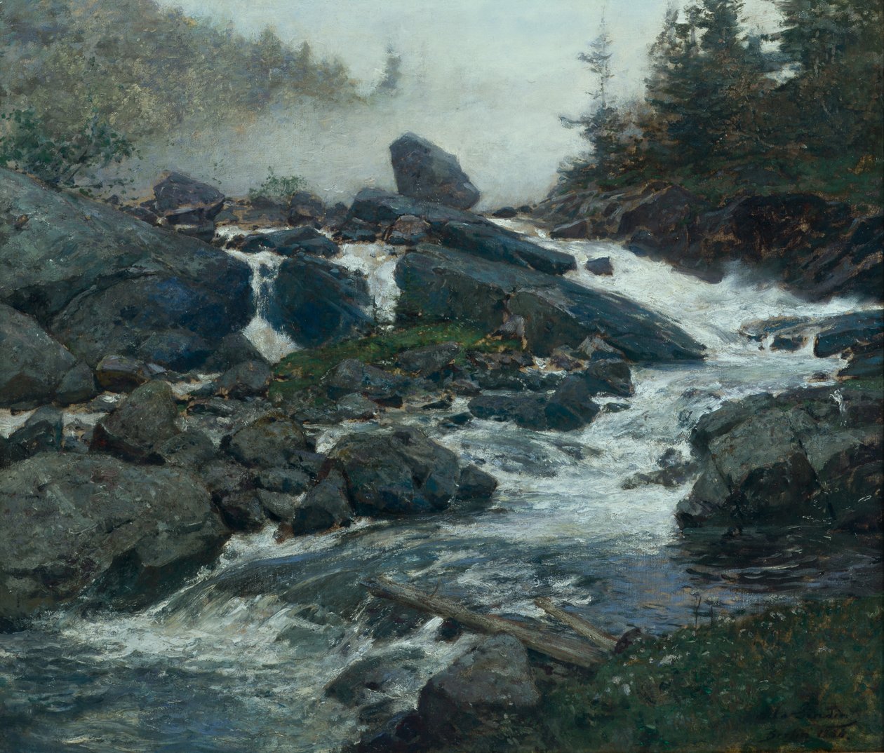 After rain, Berlin by Otto Ludvig Sinding: Fine art print