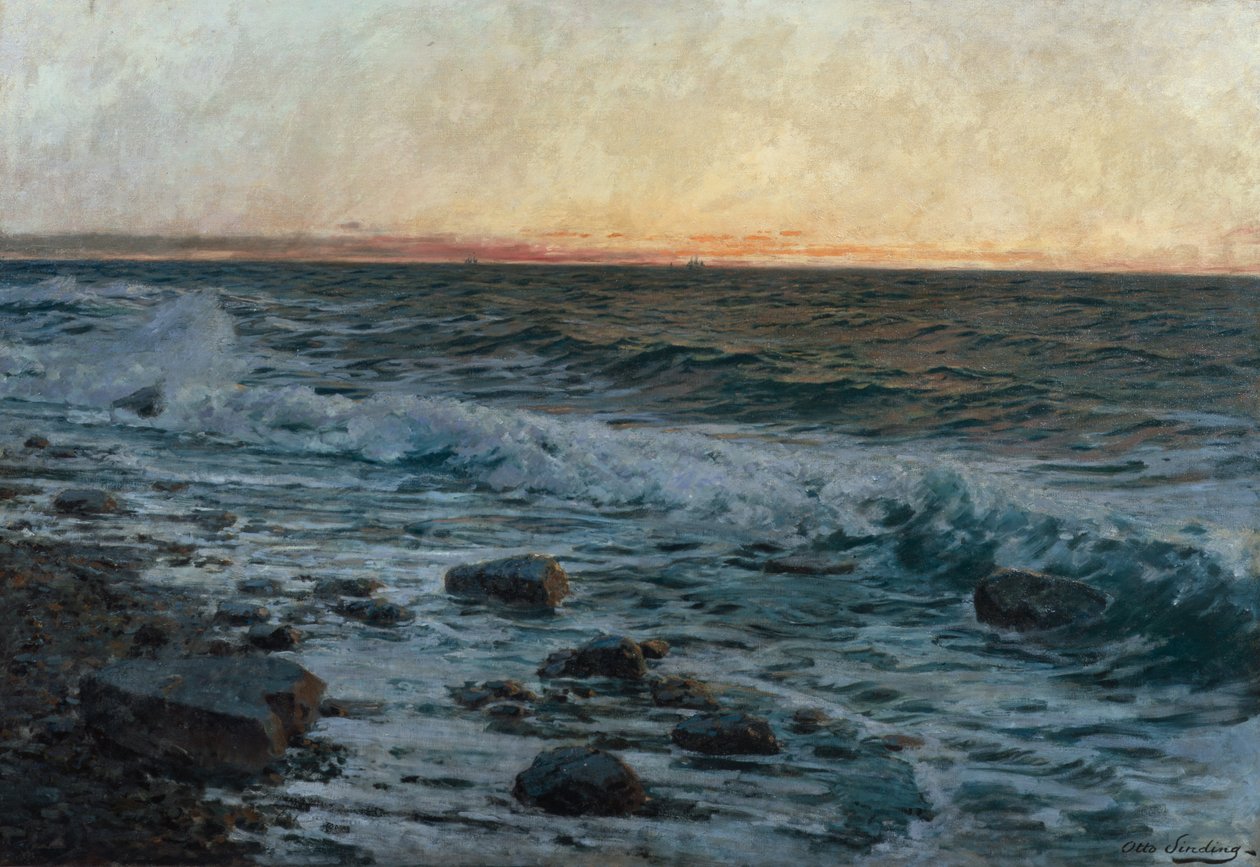 Before a Storm by Otto Ludvig Sinding: Buy fine art print