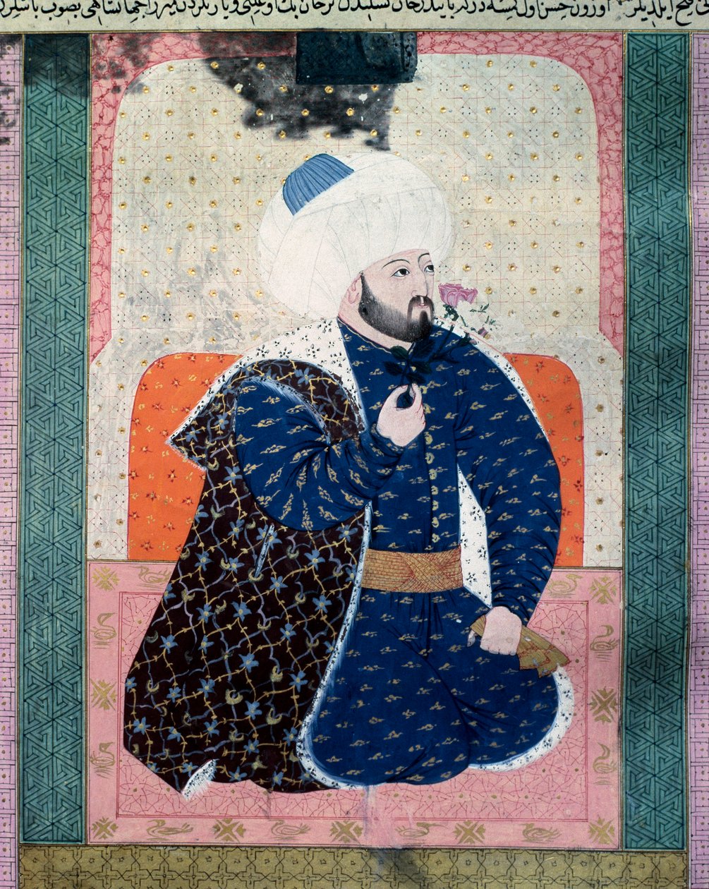 Portrait of the Sultan of the Ottoman Empire Mehmed II (1430-1481 ...