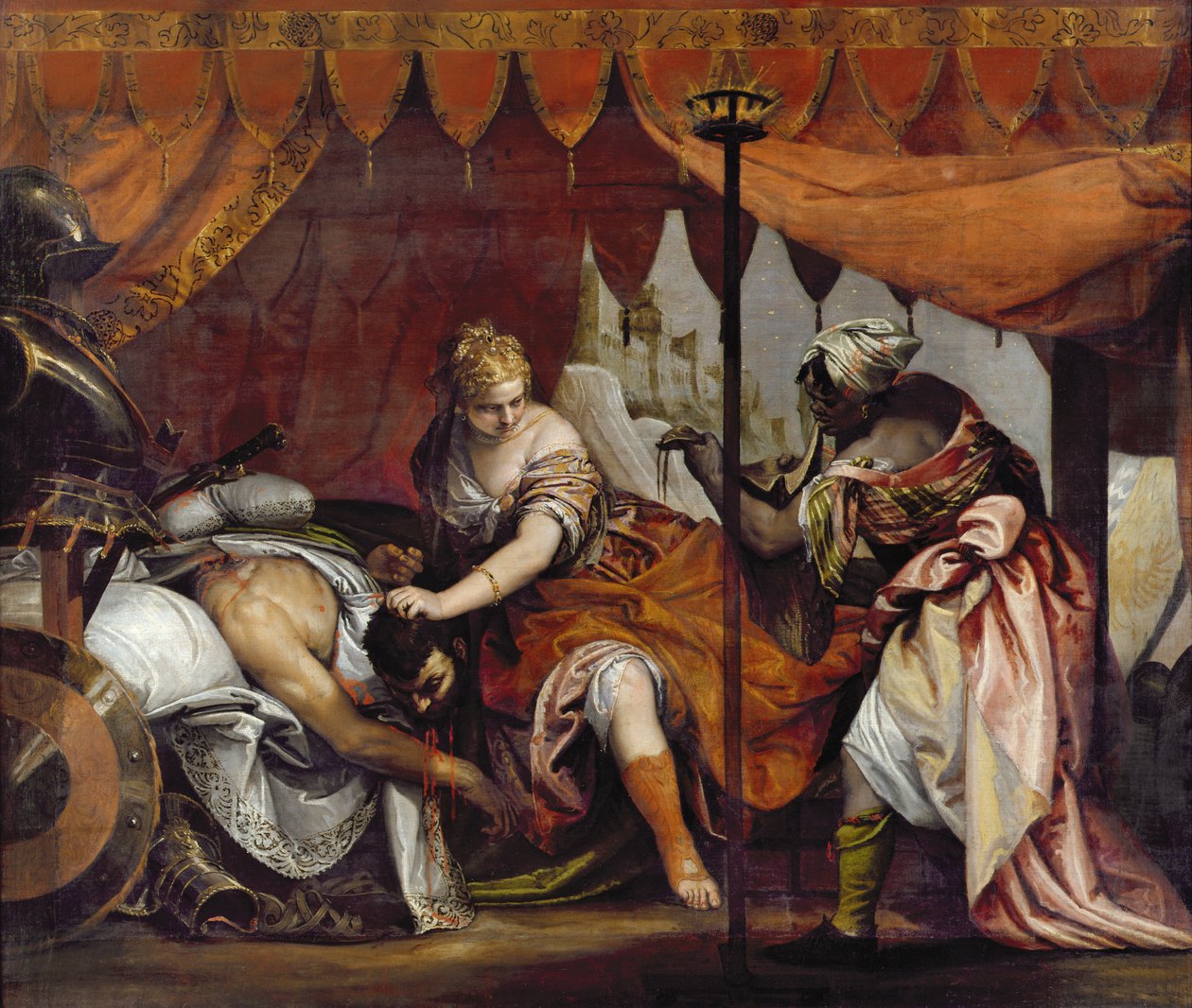 Judith and Holofernes by Paolo Veronese: Fine art print