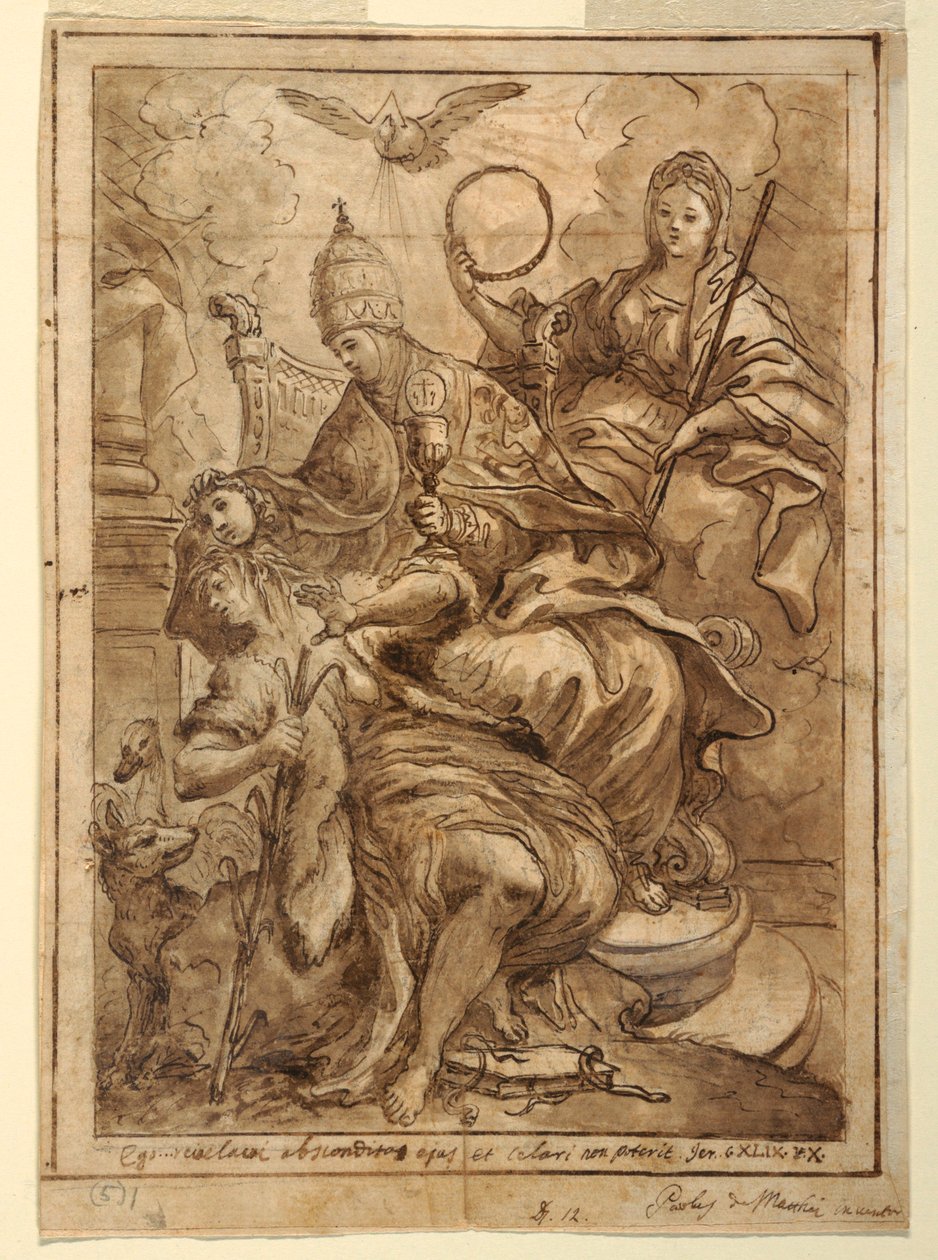 Church Triumphant over Falsehood, ca. 1700