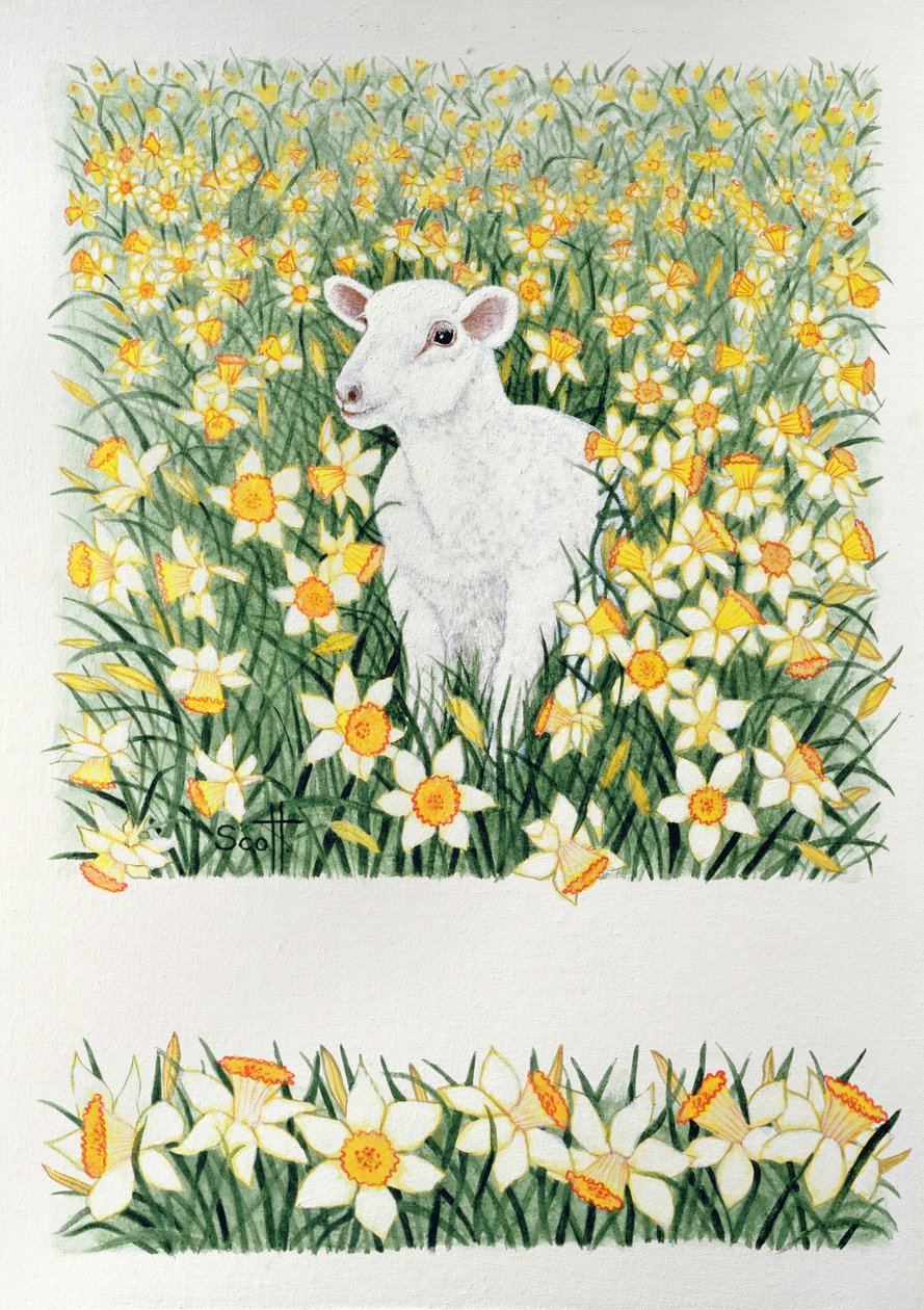 A Spring in the Step by Pat Scott: Buy fine art print