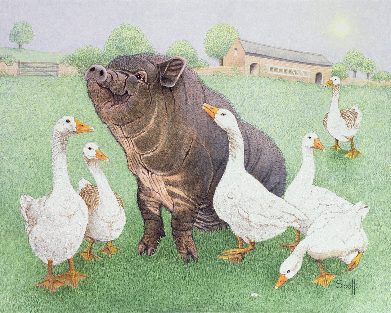 The Good Life by Pat Scott: Highest-quality art reproduction