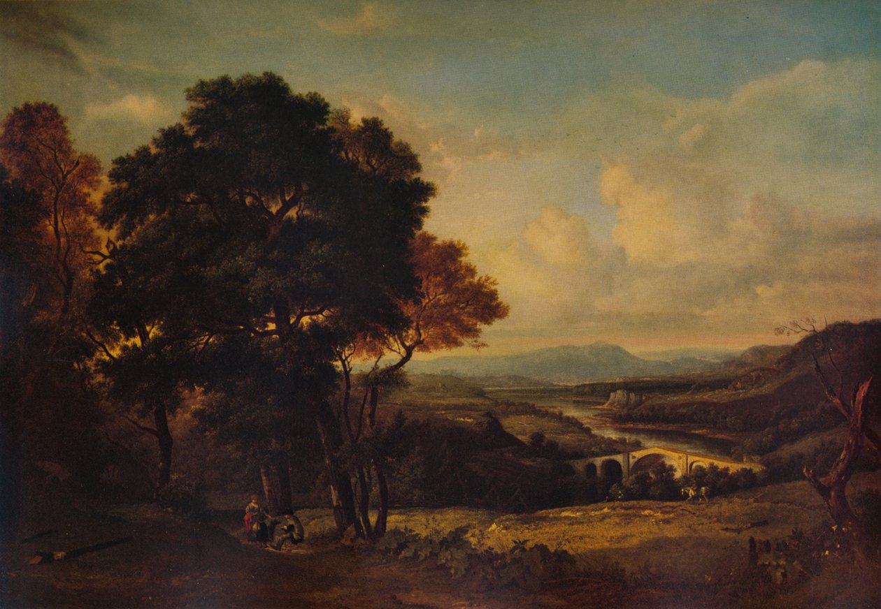 The Valley of the Tweed by Patrick Nasmyth: Fine art print