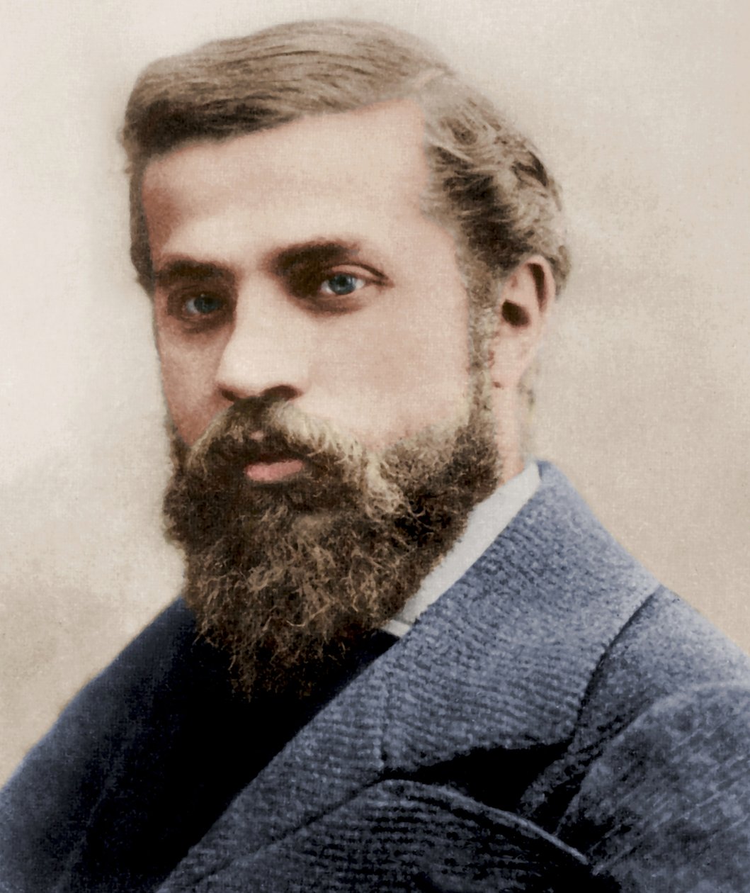 Portrait of Antoni Gaudi, c.1878 by Pau Audouard
