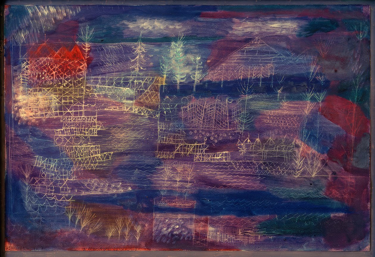 River Landscape by Paul Klee: Buy fine art print