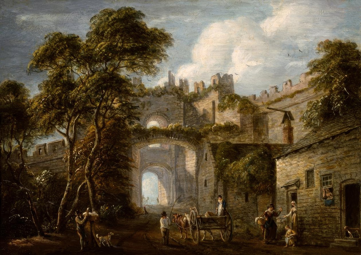 The Upper Gate, Conway by Paul Sandby: Buy fine art print