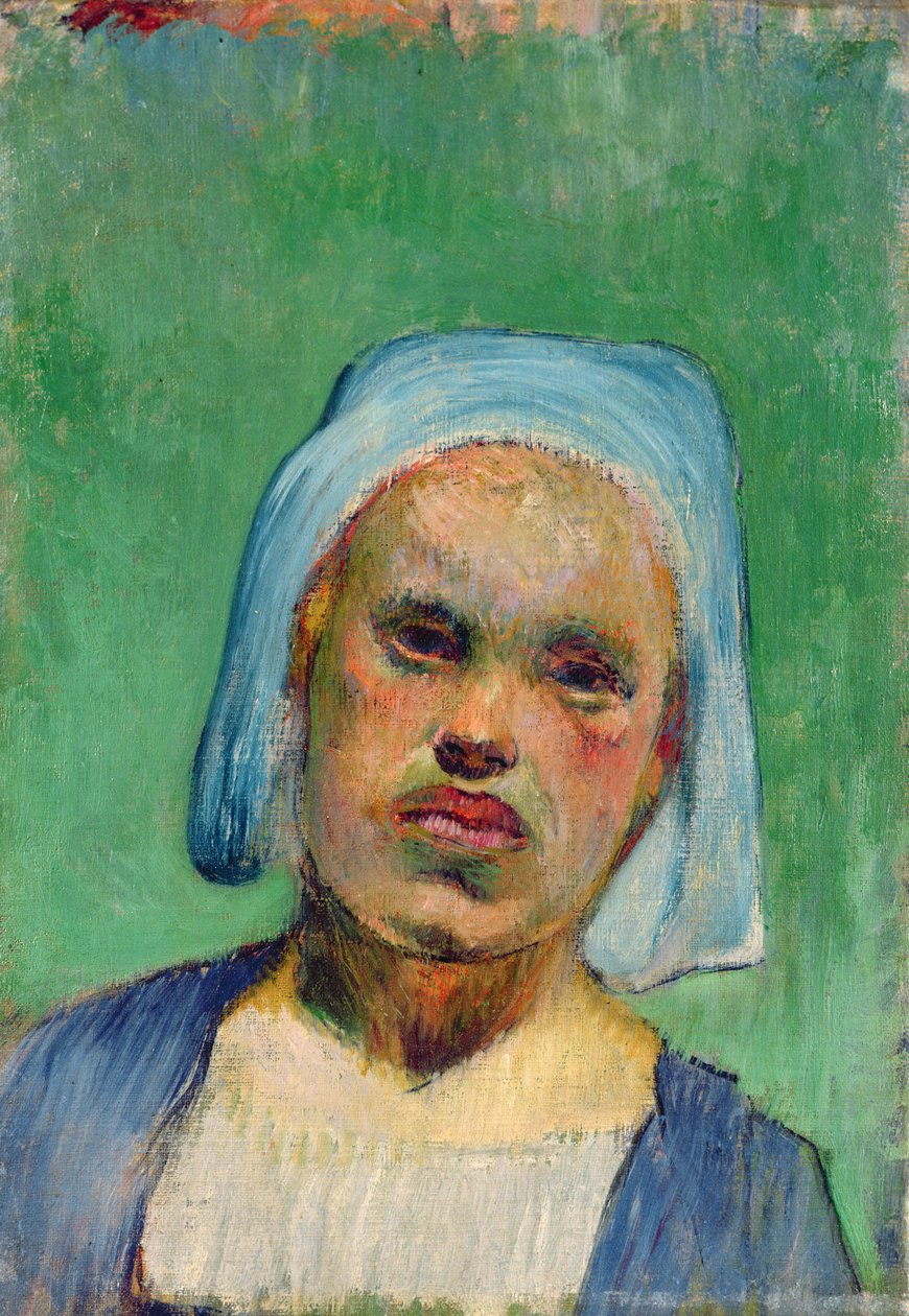 Head of a Breton by Paul Gauguin: Buy fine art print