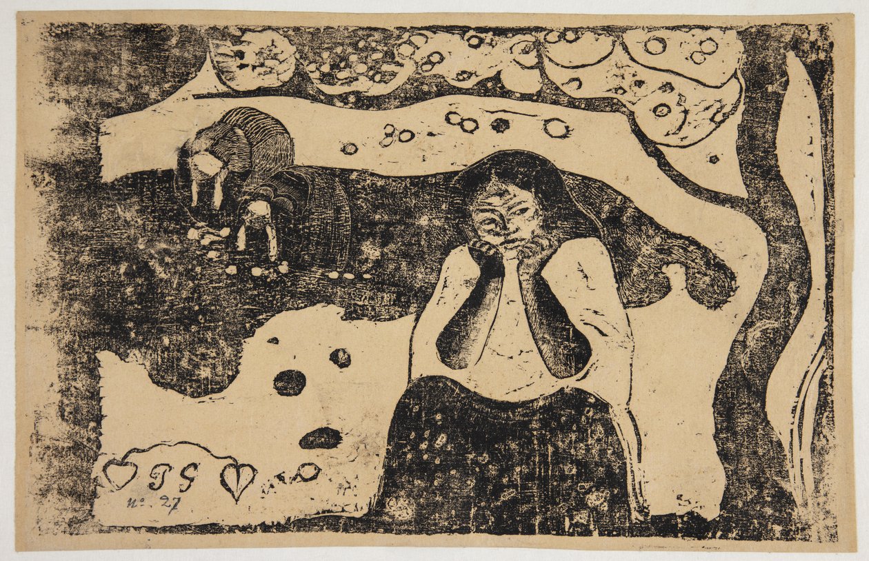 Human Miseries by Paul Gauguin: Buy fine art print