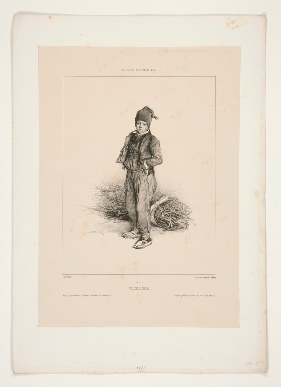 Pierre by Paul Gavarni: Highest-quality art reproduction