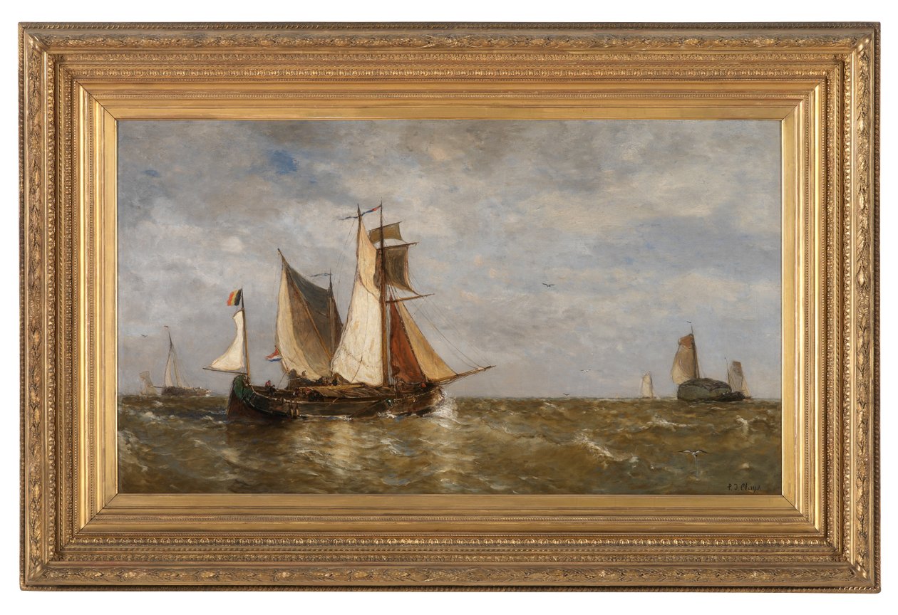 Mouth of the Scheldt by Paul Jean Clays: Buy fine art prints