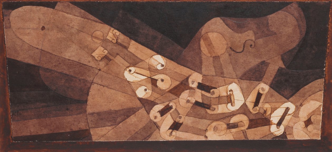 Aeolian Harp by Paul Klee: Highest-quality art reproduction