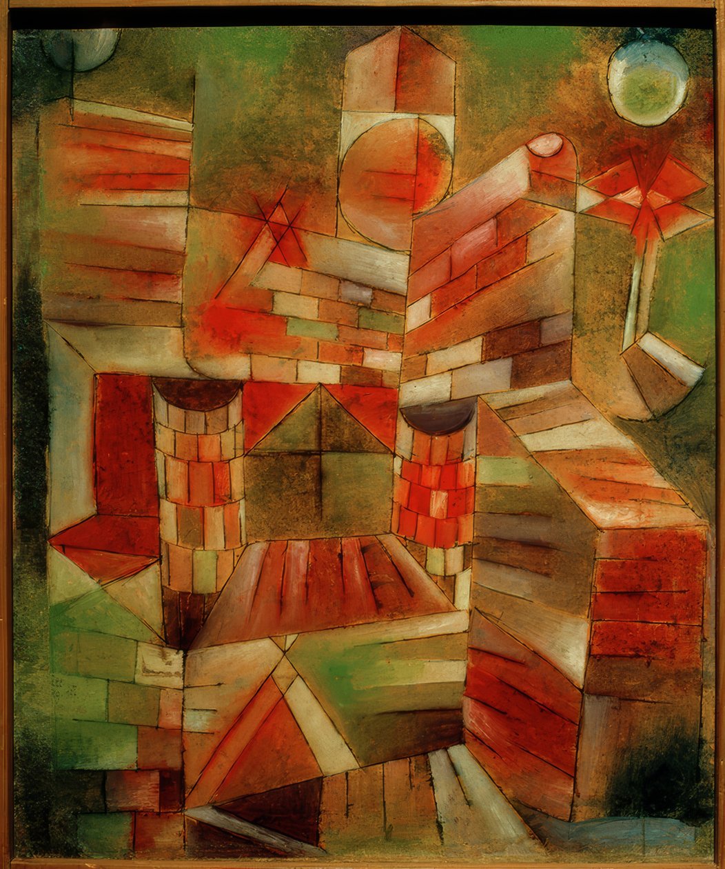 Architecture with Window by Paul Klee: Buy fine art print