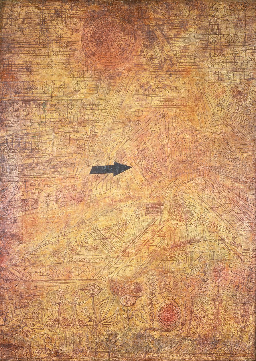 Arrow in the Garden by Paul Klee: Buy fine art print