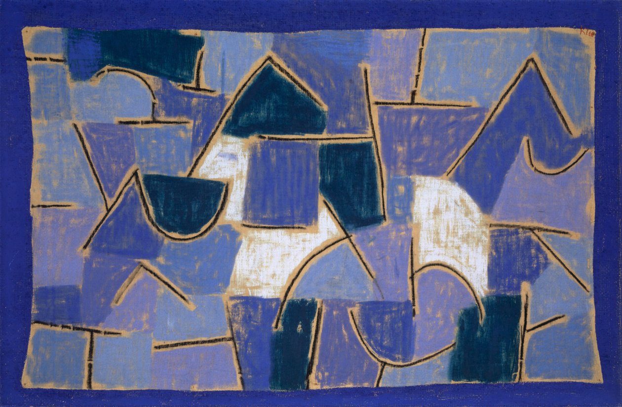 Blue Night by Paul Klee: Highest-quality art reproduction
