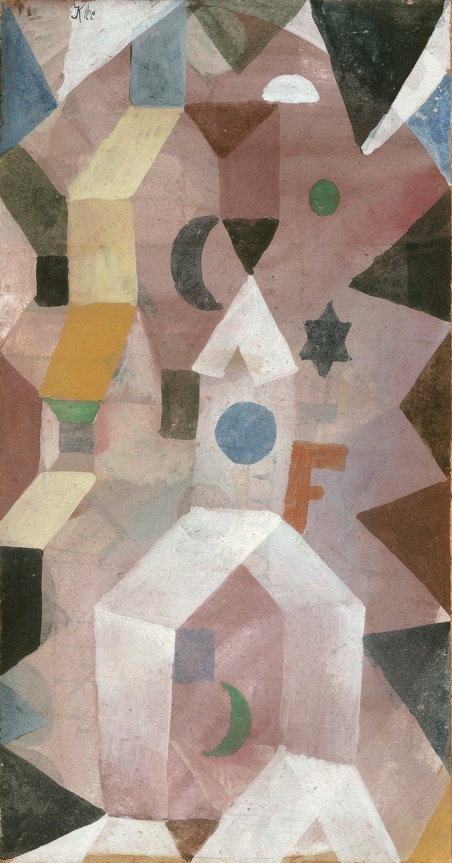 The Chapel by Paul Klee: Highest-quality art reproduction