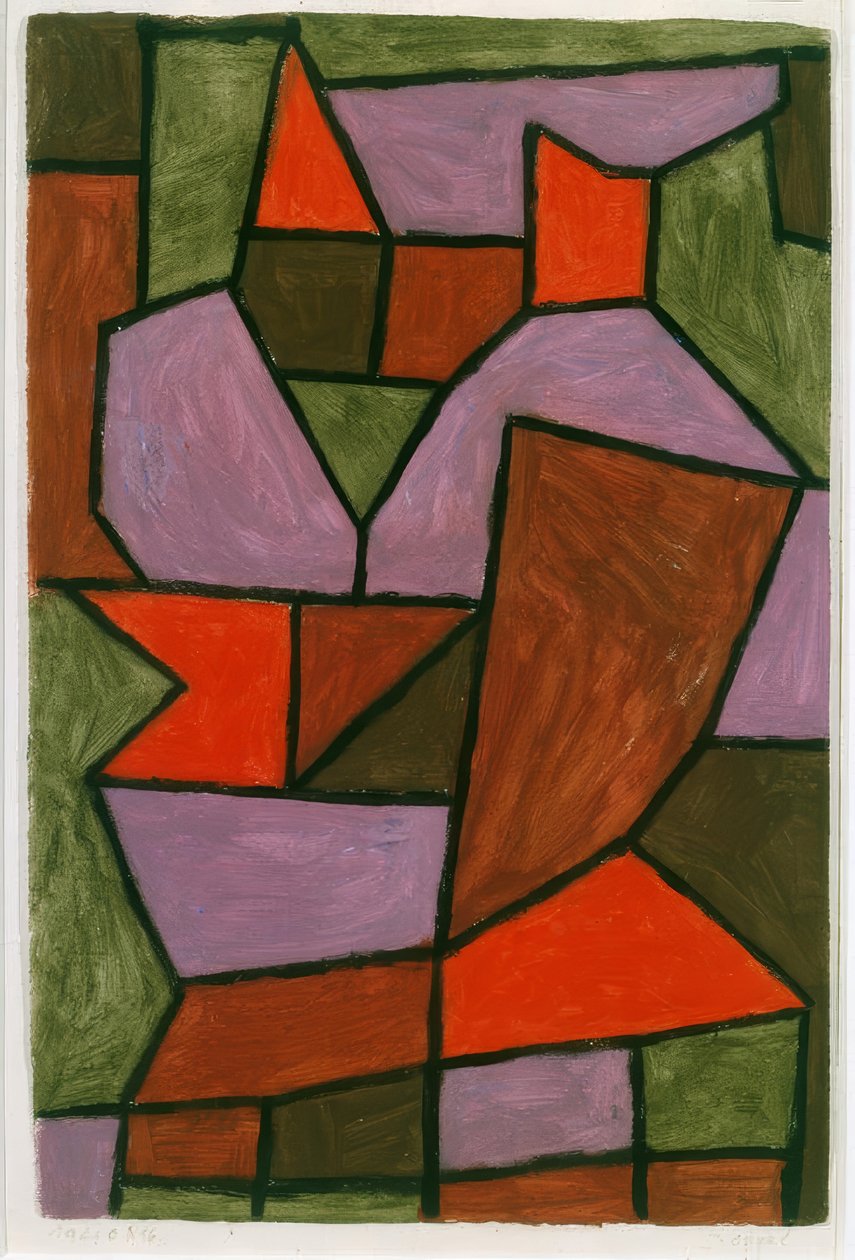 Double by Paul Klee: Highest-quality art reproduction