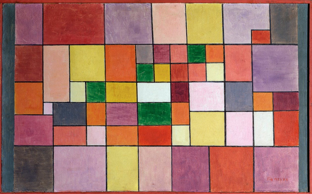 Harmony of the Nordic Flora by Paul Klee: Fine art print
