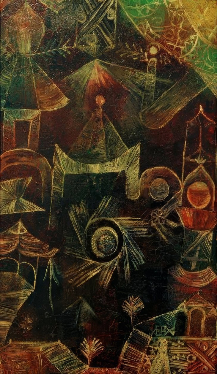 Cosmic Architecture by Paul Klee: Buy fine art print