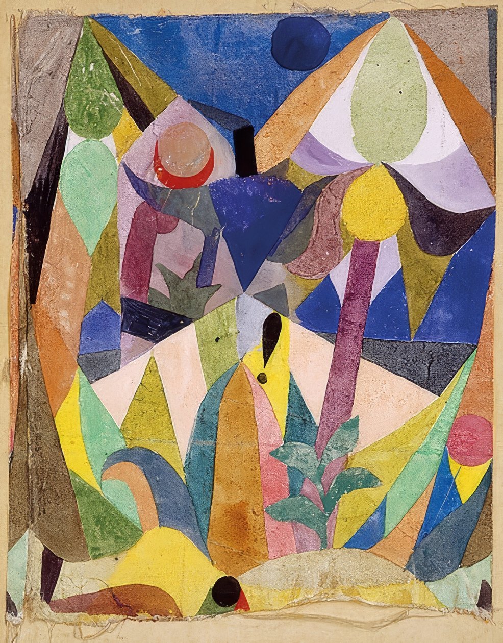 Mild Tropical Landscape by Paul Klee: Buy fine art print