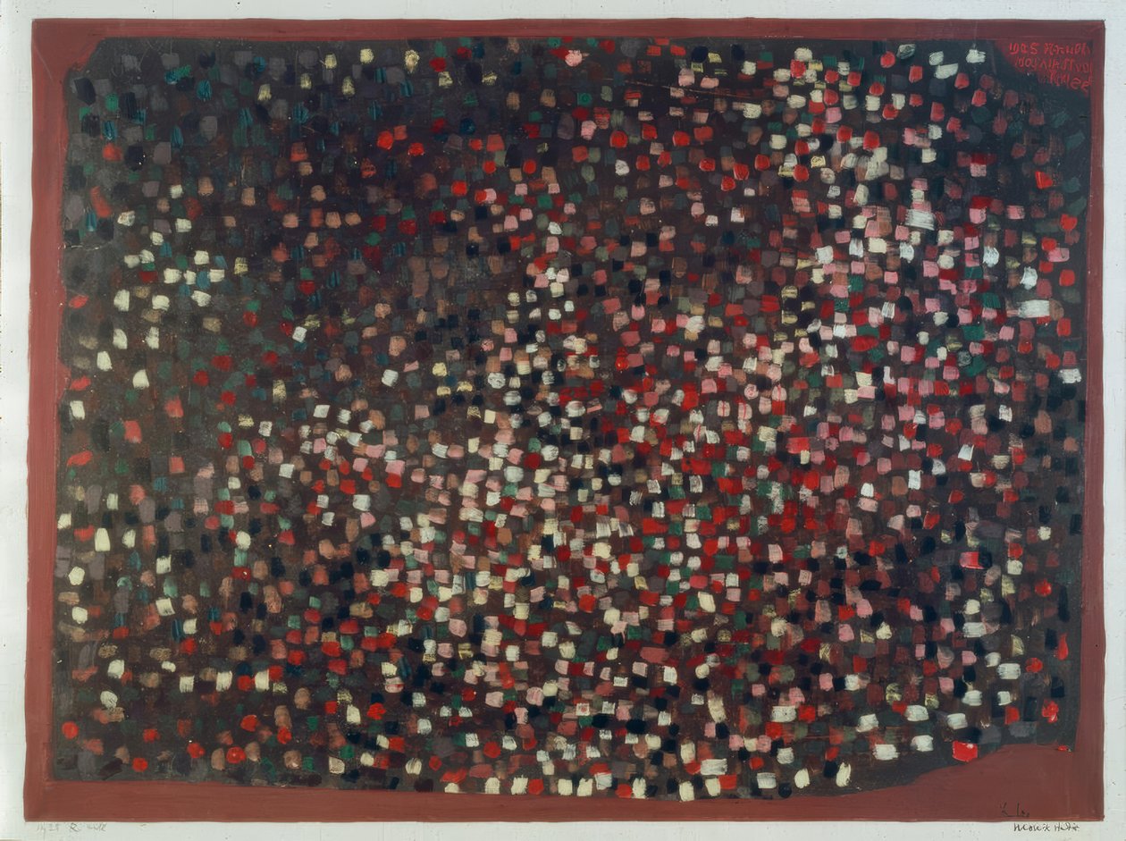 Mosaic Study by Paul Klee: Highest-quality art reproduction