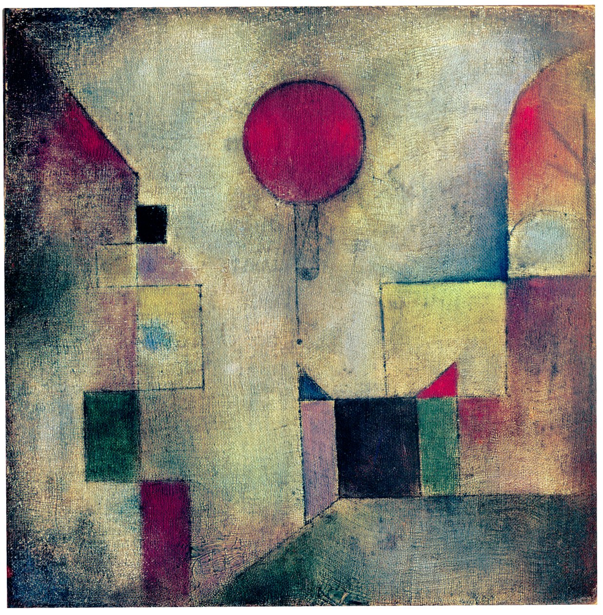 Red Balloon by Paul Klee: Highest-quality art reproduction