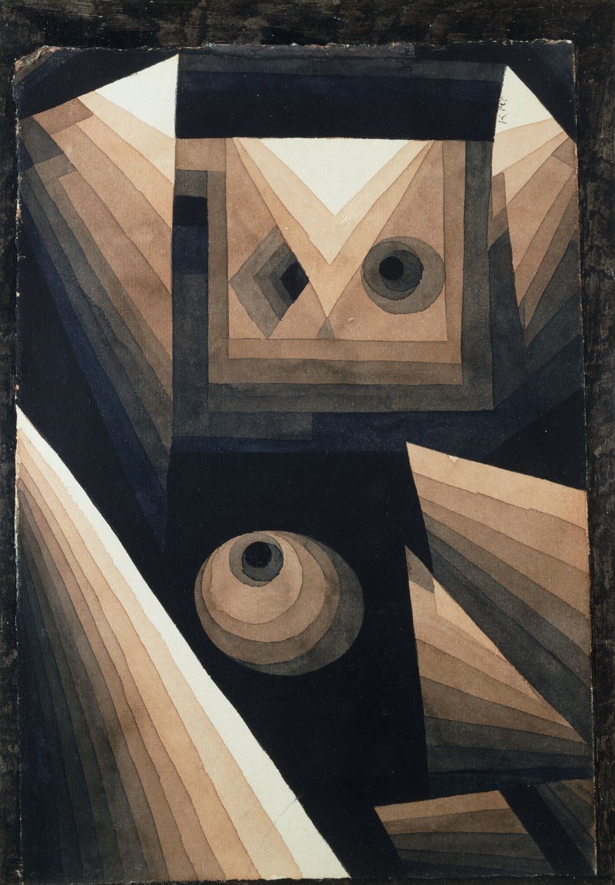 Red Gradation by Paul Klee: Highest-quality art reproduction
