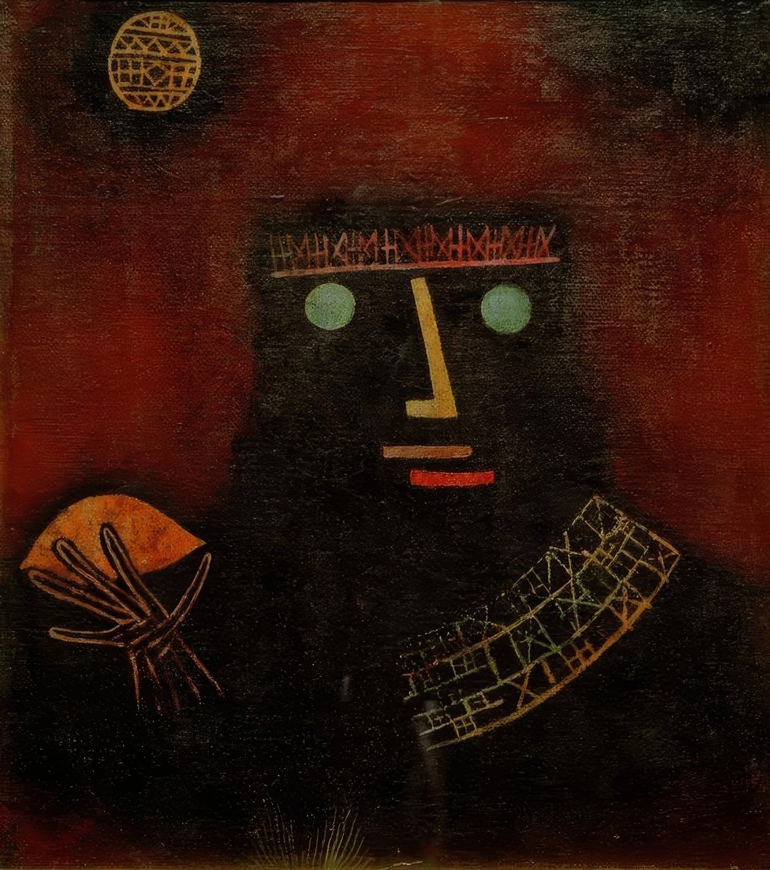 Black Prince by Paul Klee: Premium art reproduction