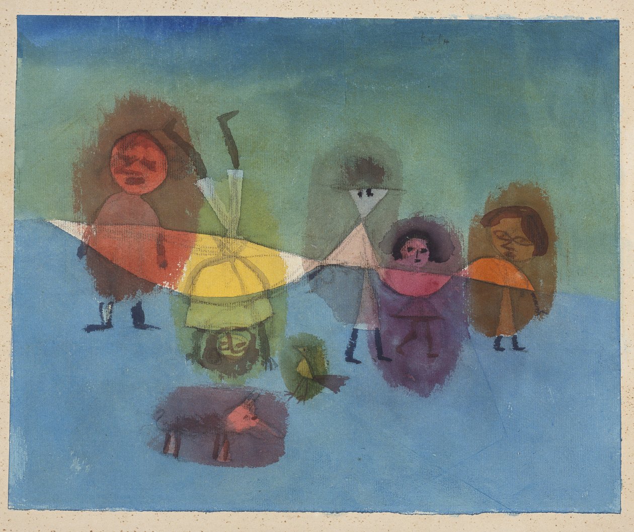 Small Children by Paul Klee: High-quality fine art print
