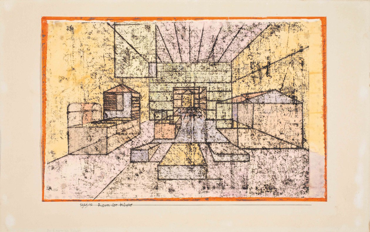 Space of the Houses by Paul Klee: Buy fine art print
