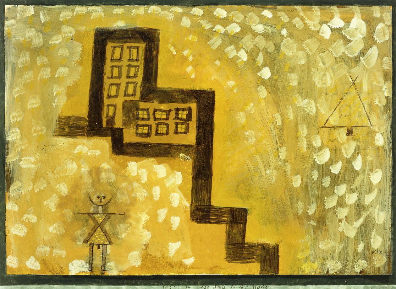 The House on the Hill by Paul Klee: Buy fine art print