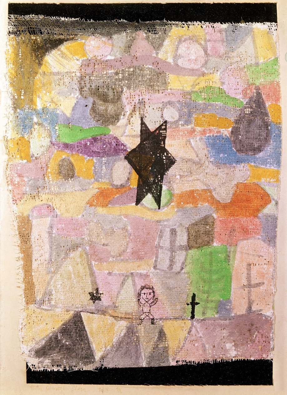 Under a Black Star by Paul Klee: Premium art reproduction