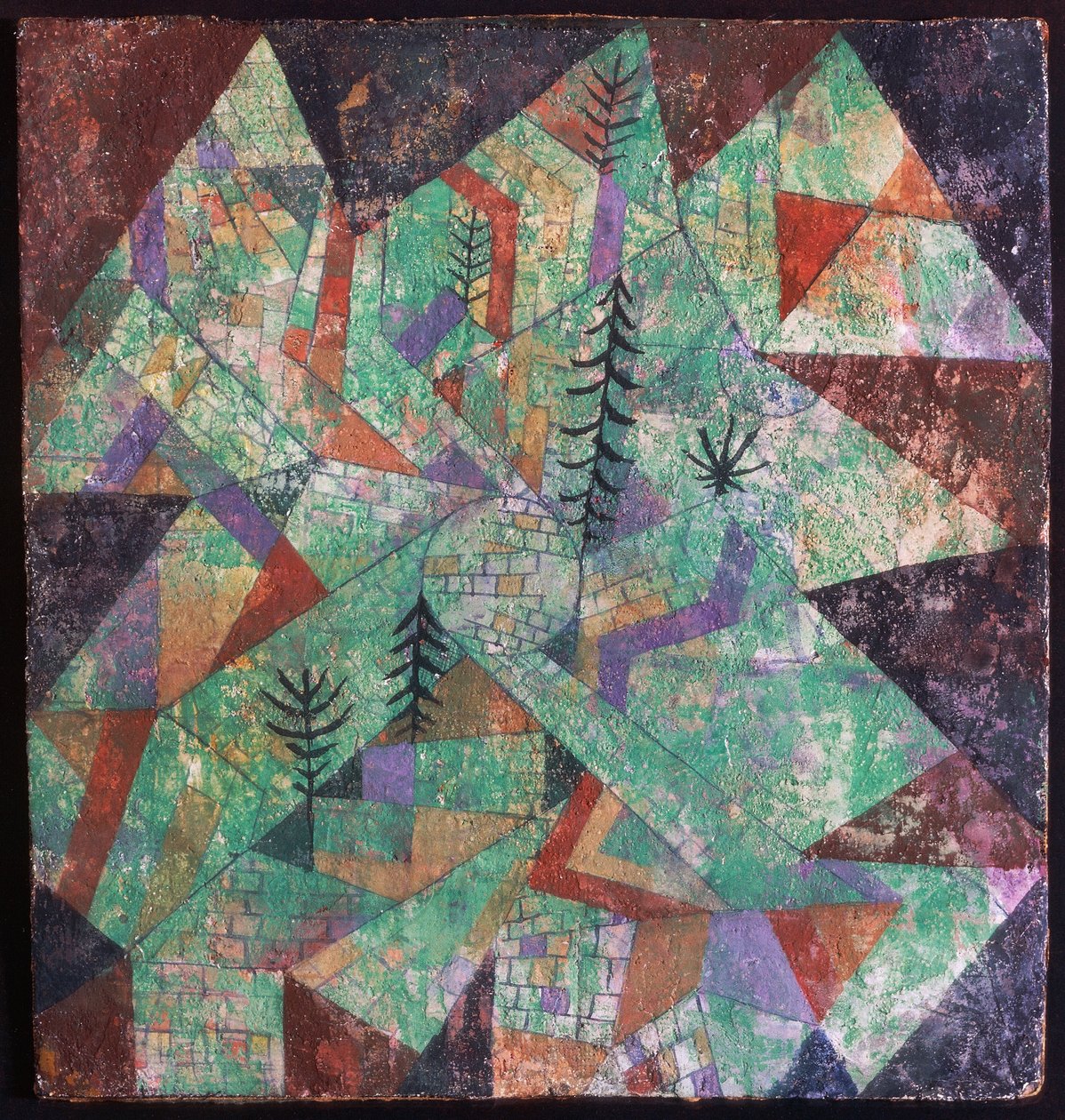 Forest Construction by Paul Klee: Buy fine art print