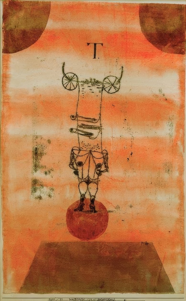She-Devil, Ruling the World by Paul Klee: Fine art print