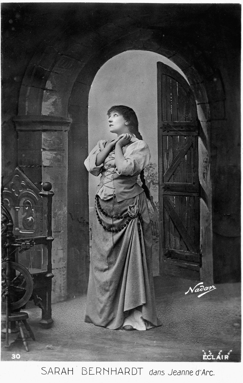 Henriette Rosine Bernard aka Sarah Bernhardt (1844-1923) in the role of ...