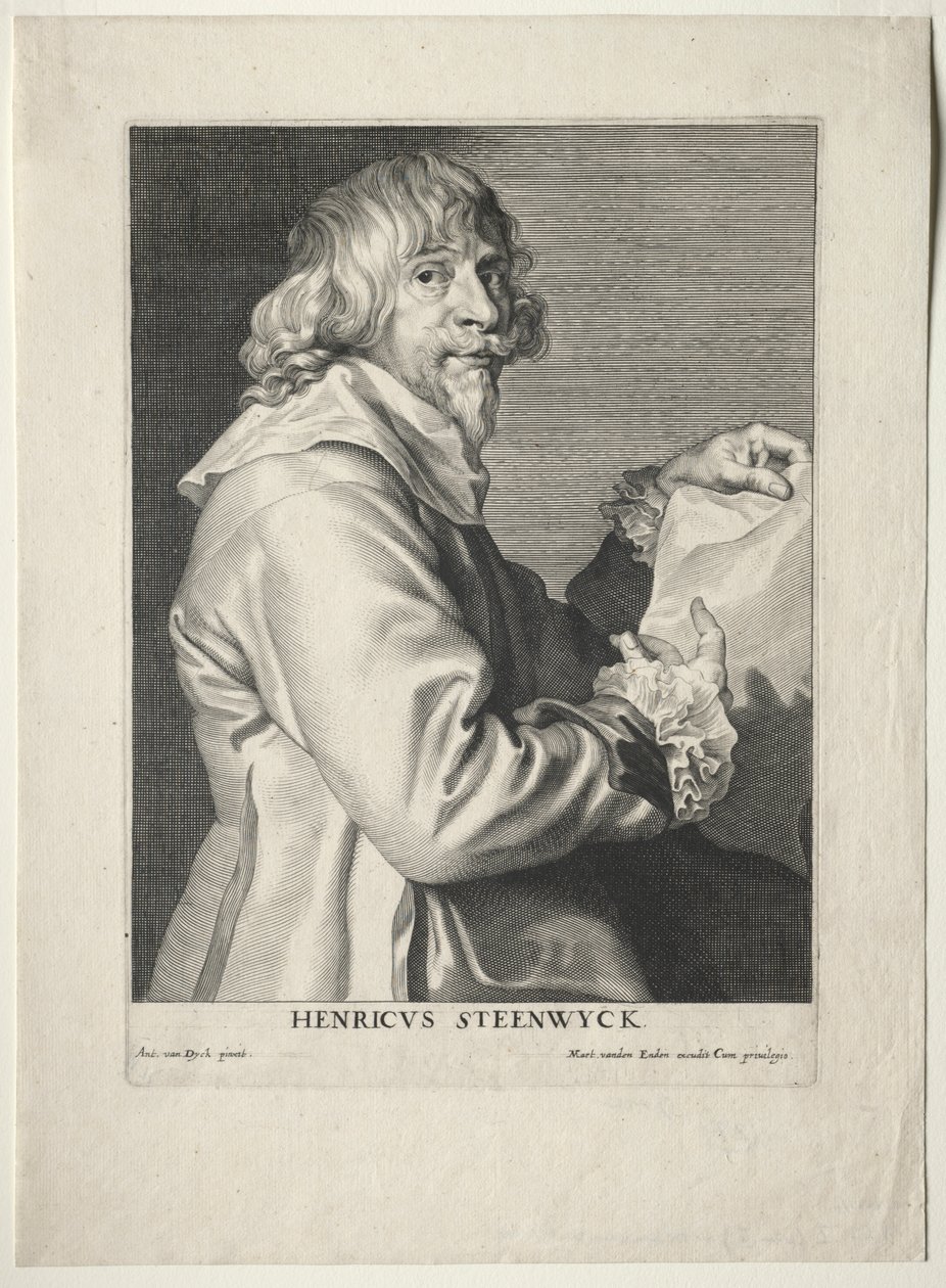 Portrait of Henri van Steenwyck by Paulus Pontius