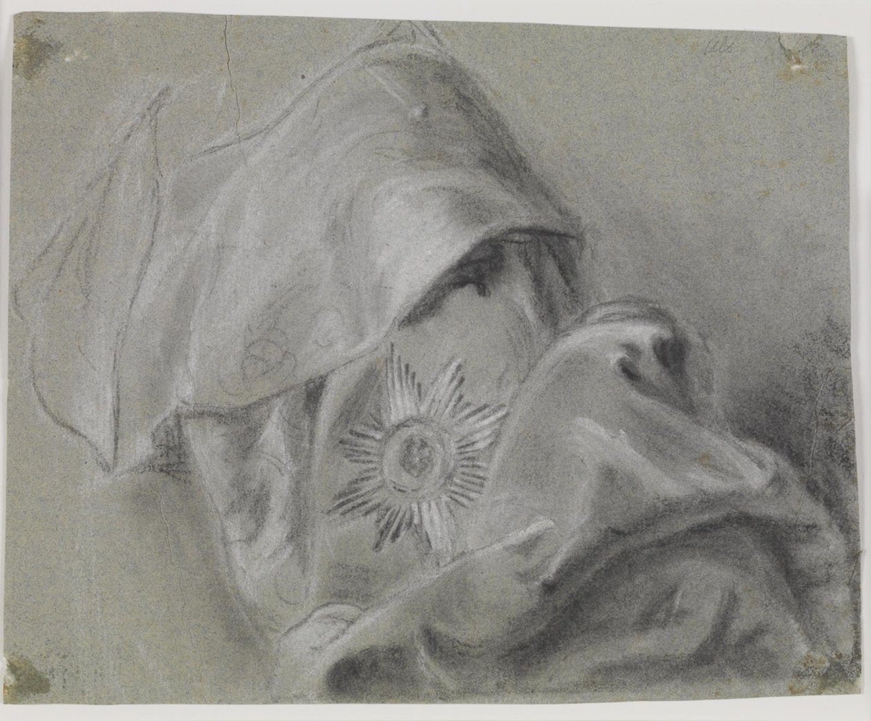 Drapery Study with the Star of the Elephant Order