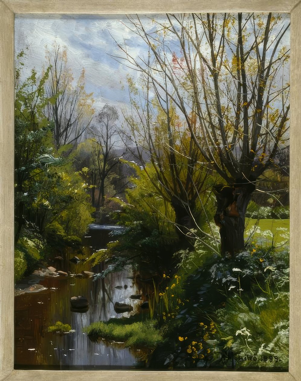 Forest Stream by Peder Monsted: Buy fine art print