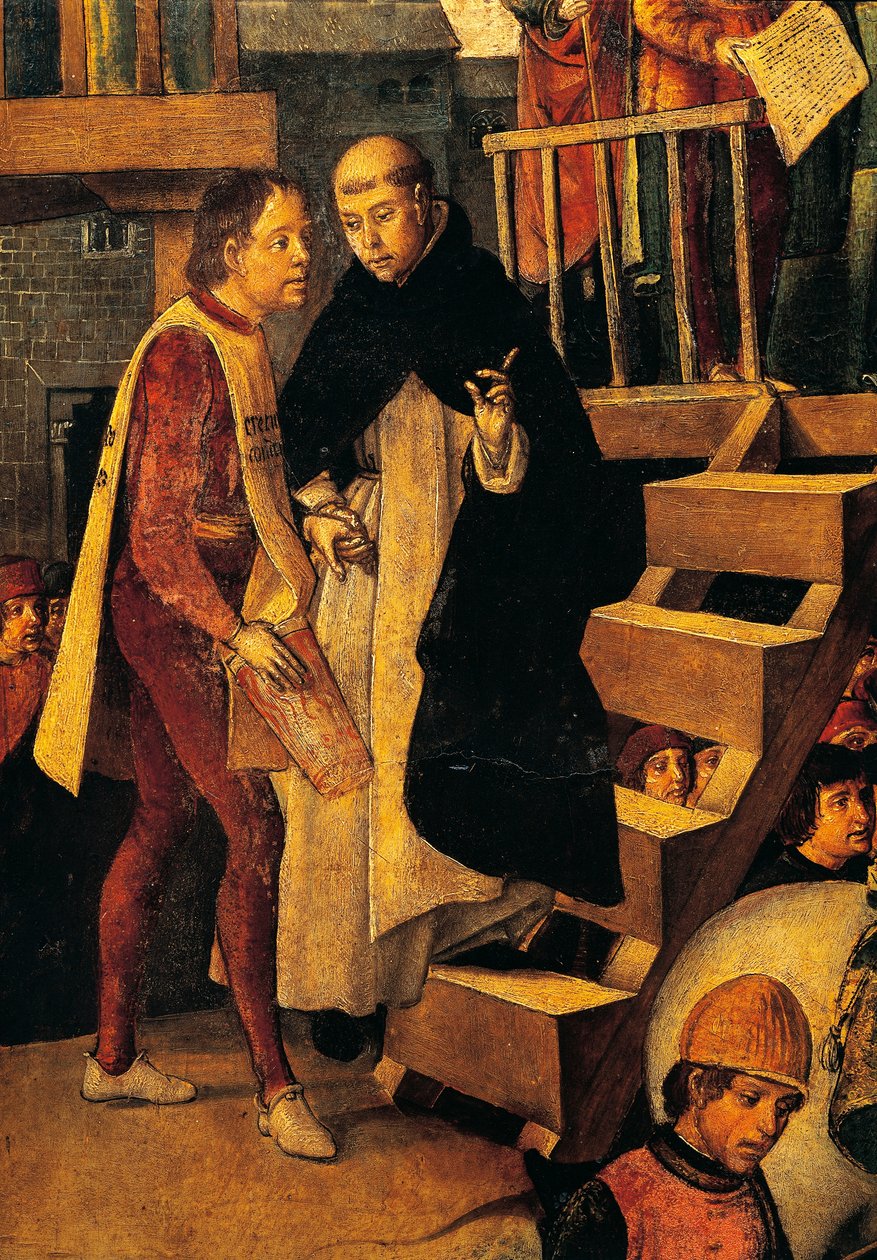 Condemned Man Goes to Court of Inquisition (detail)