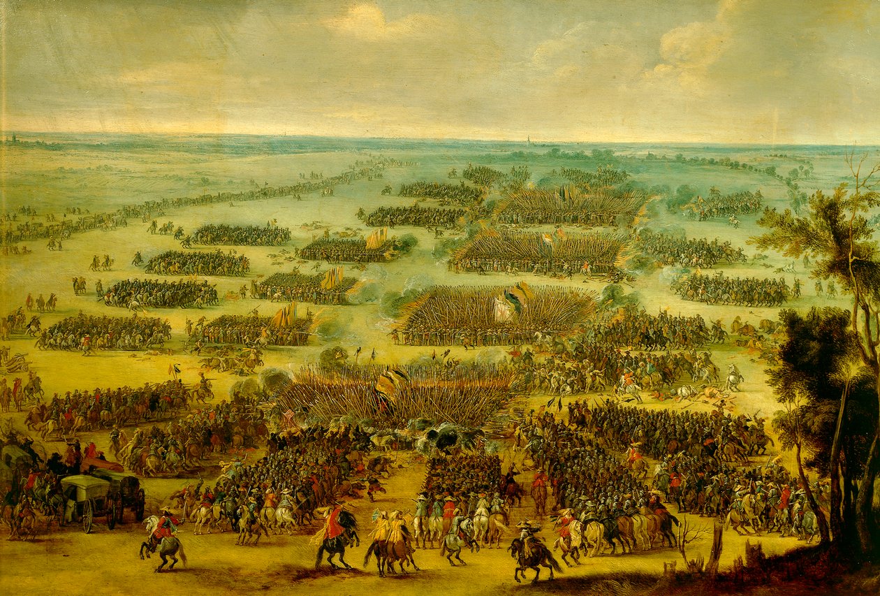 Battle of Prince of Orange by Peeter Snayers: Fine art print
