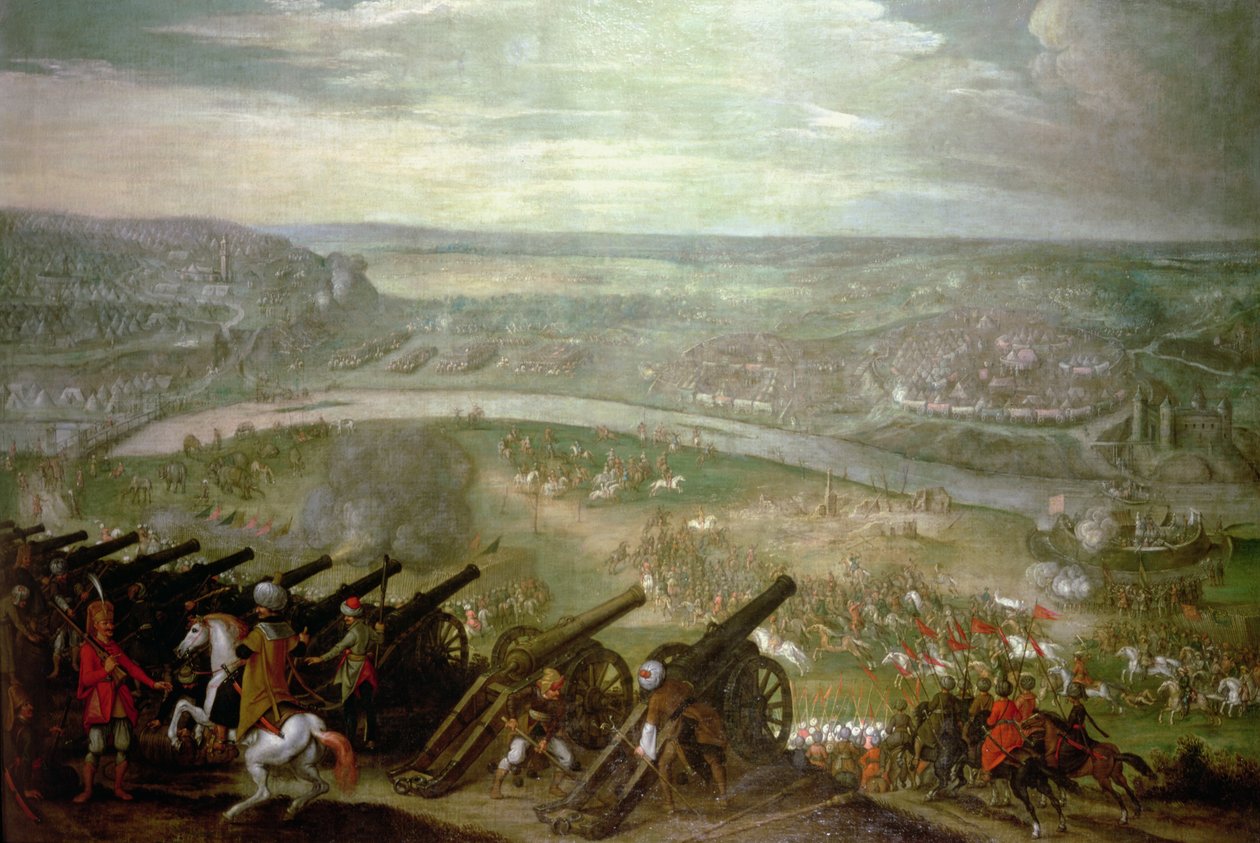 Sulieman's Siege of Vienna in 1529 by Peeter Snayers