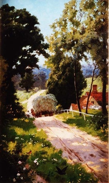 The Hay Cart by Percy Tarrant: Buy fine art print