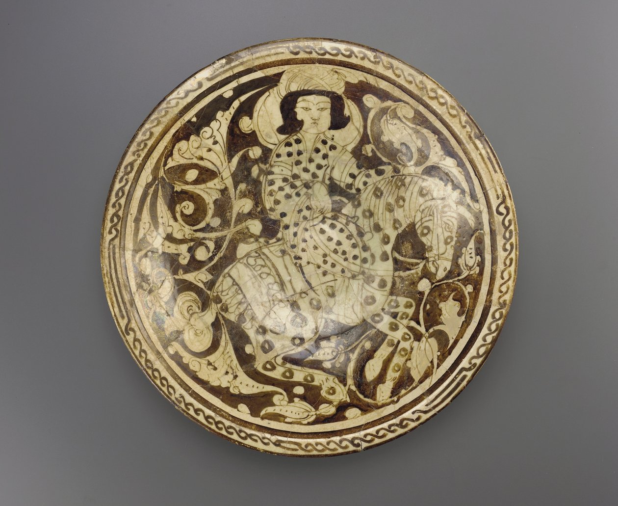 Dish by Persian School: Premium art reproduction